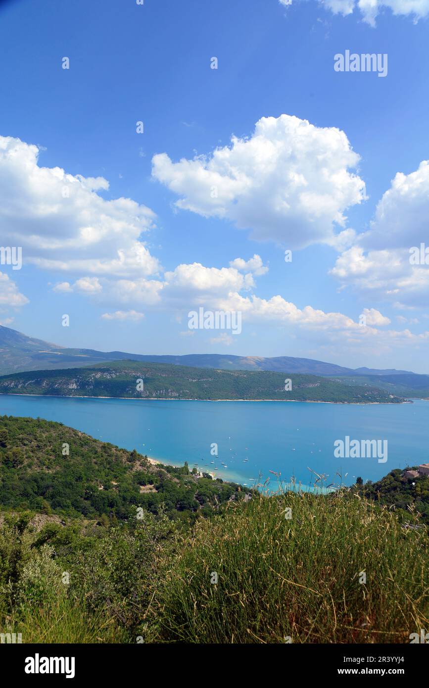 Lake of Sainte-Croix, Provence Stock Photo - Alamy