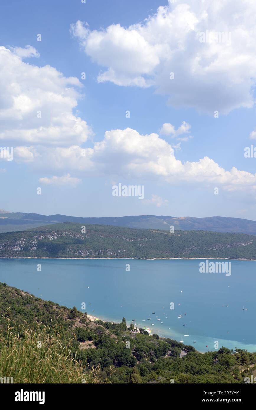 Lake of Sainte-Croix, Provence Stock Photo - Alamy