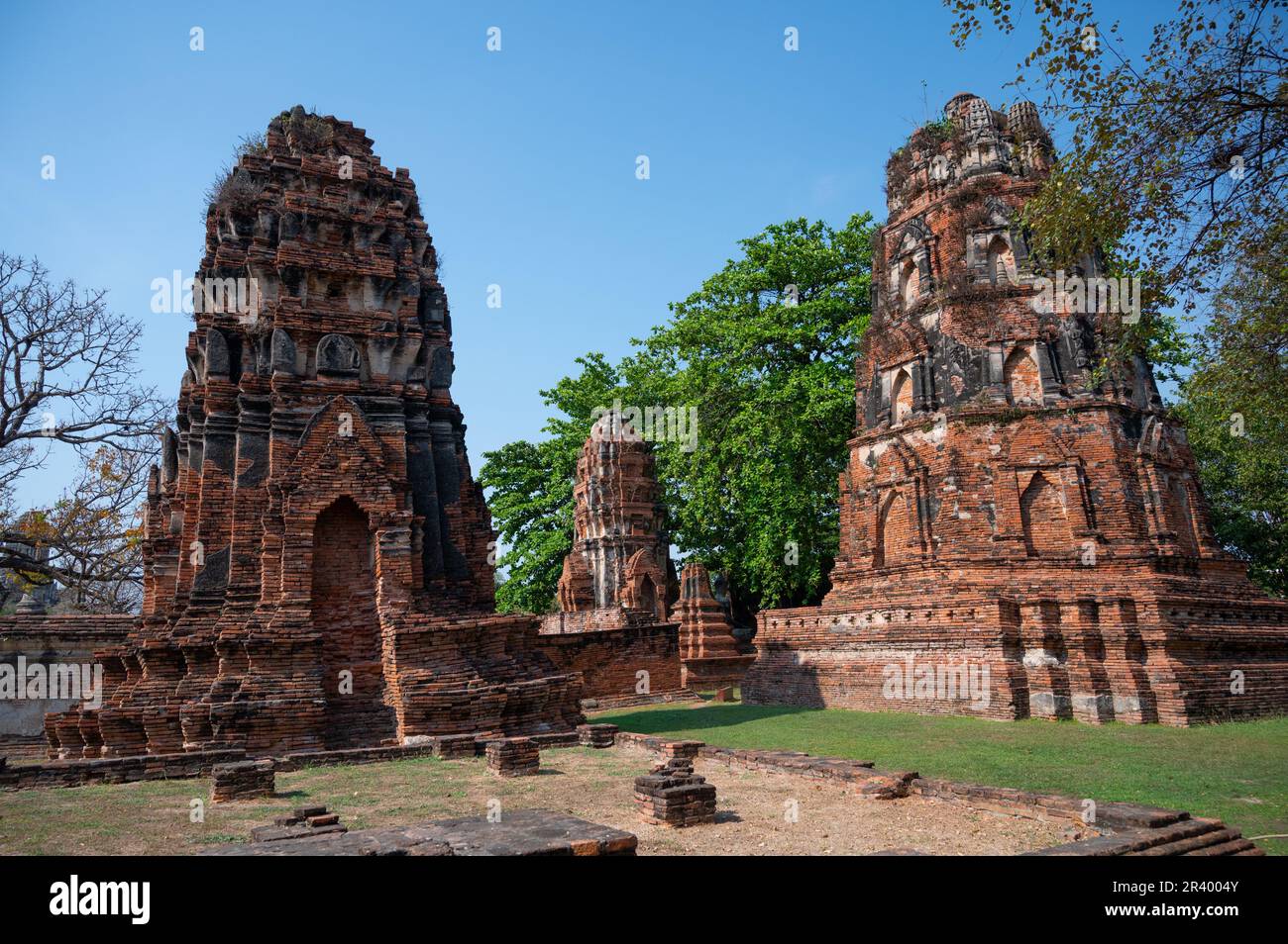 Wat Phra Mahathat temple. Built by King Atthuya is a city in Thailand ...