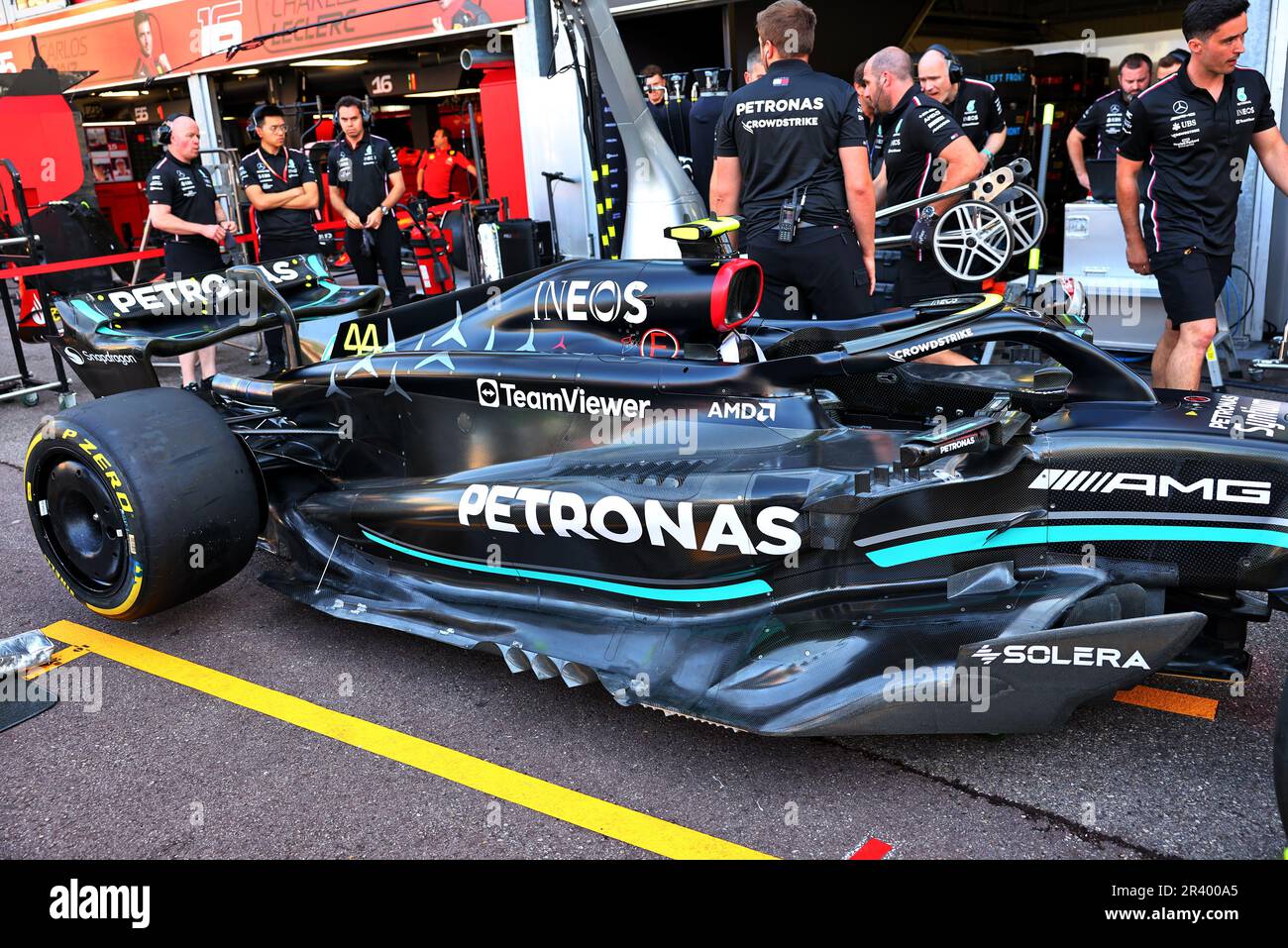 Monaco, Monte Carlo. 25th May, 2023. Mercedes AMG F1 W14. 25.05.2023. Formula 1 World ...