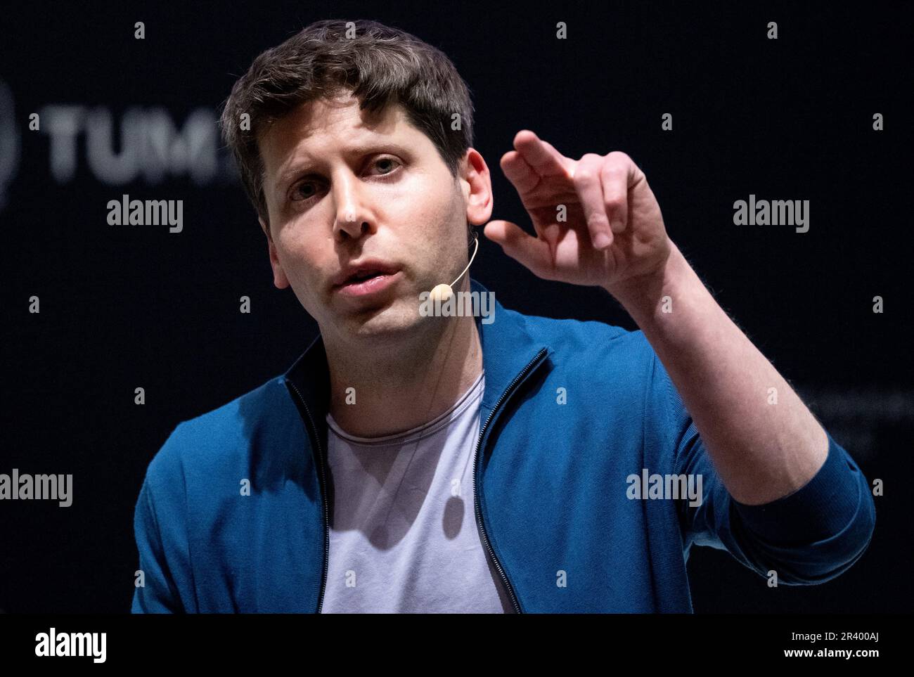 Munich, Germany. 25th May, 2023. Sam Altman, chief executive officer ...