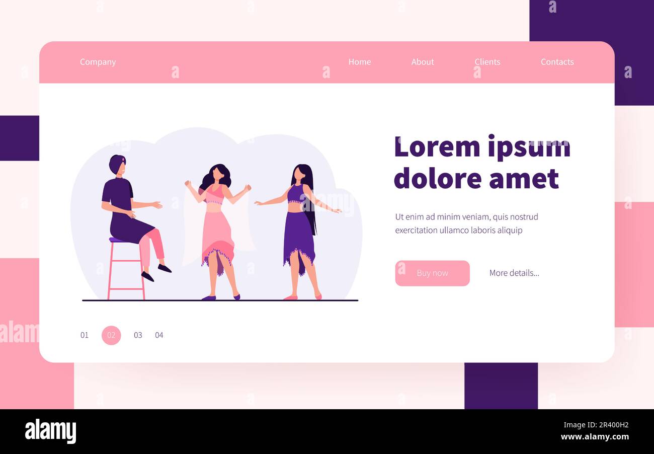 Arabic woman dancing with veil in front of man Stock Vector Image & Art ...