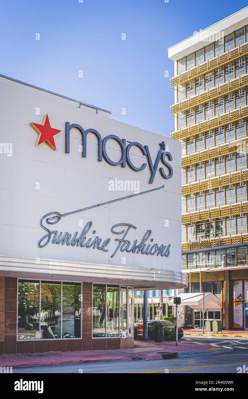 Miami beach florida macys hi-res stock photography and images - Alamy
