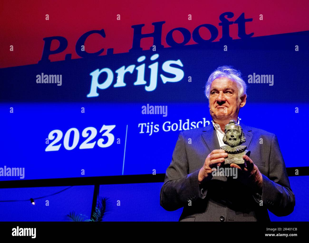 THE HAGUE - Writer and behavioral biologist Tijs Goldschmidt receives ...
