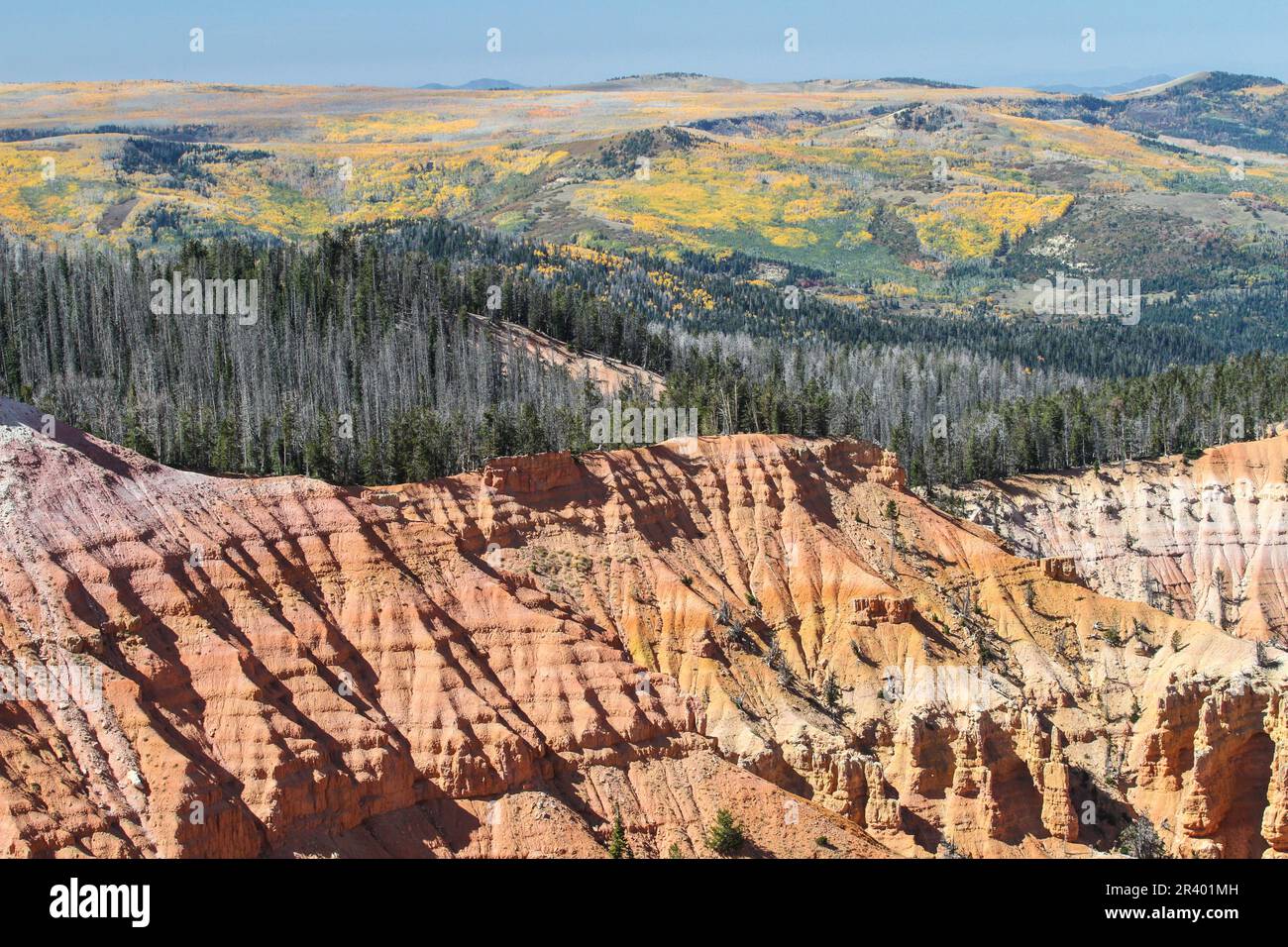 Crowning the Grand Staircase, Cedar Breaks NM sits at over 10,000 feet ...