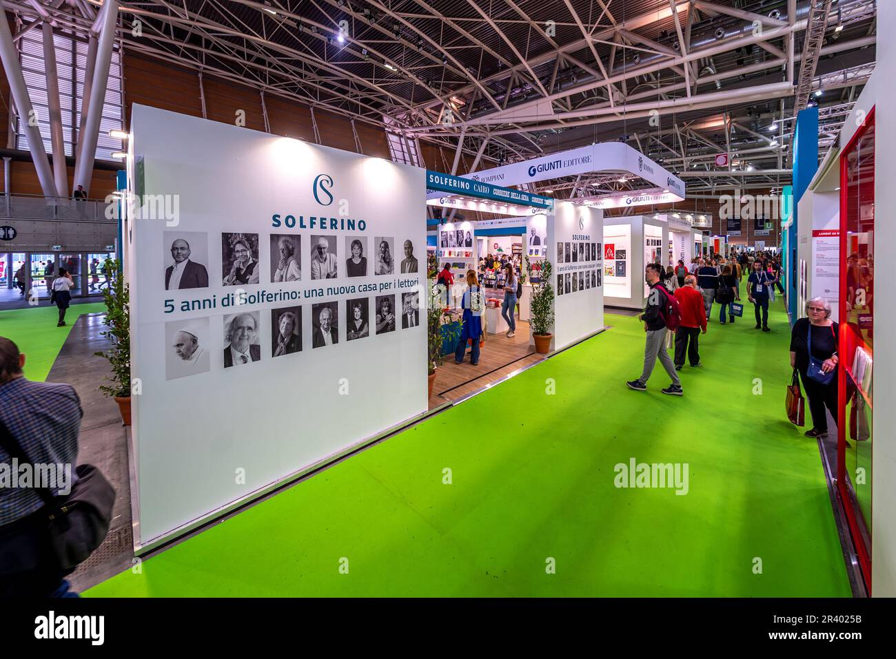 Turin, Italy - May 22, 2023: RCS MediaGroup Solferino publishing house ...