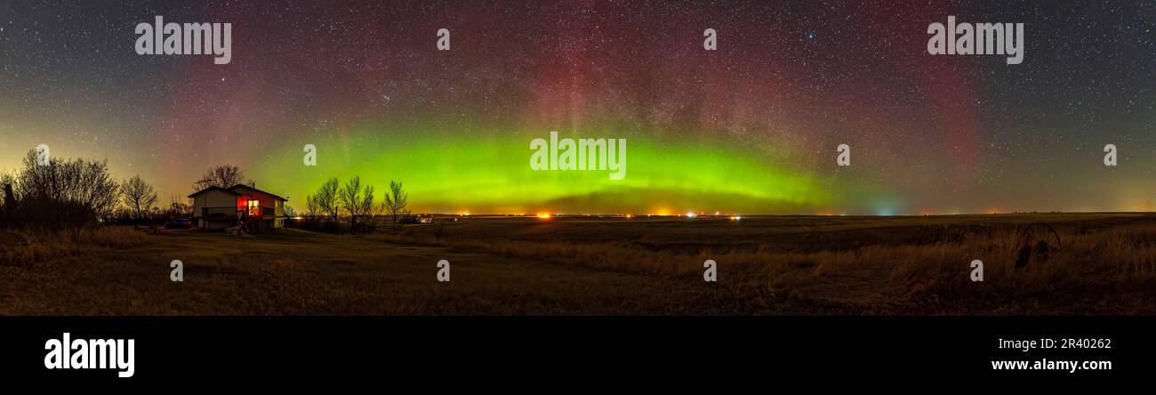 Stable auroral red arc hi-res stock photography and images - Alamy