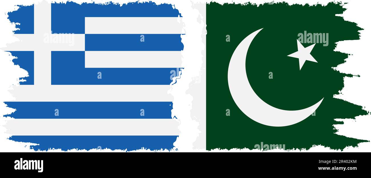 Pakistan greece flag hi-res stock photography and images - Alamy
