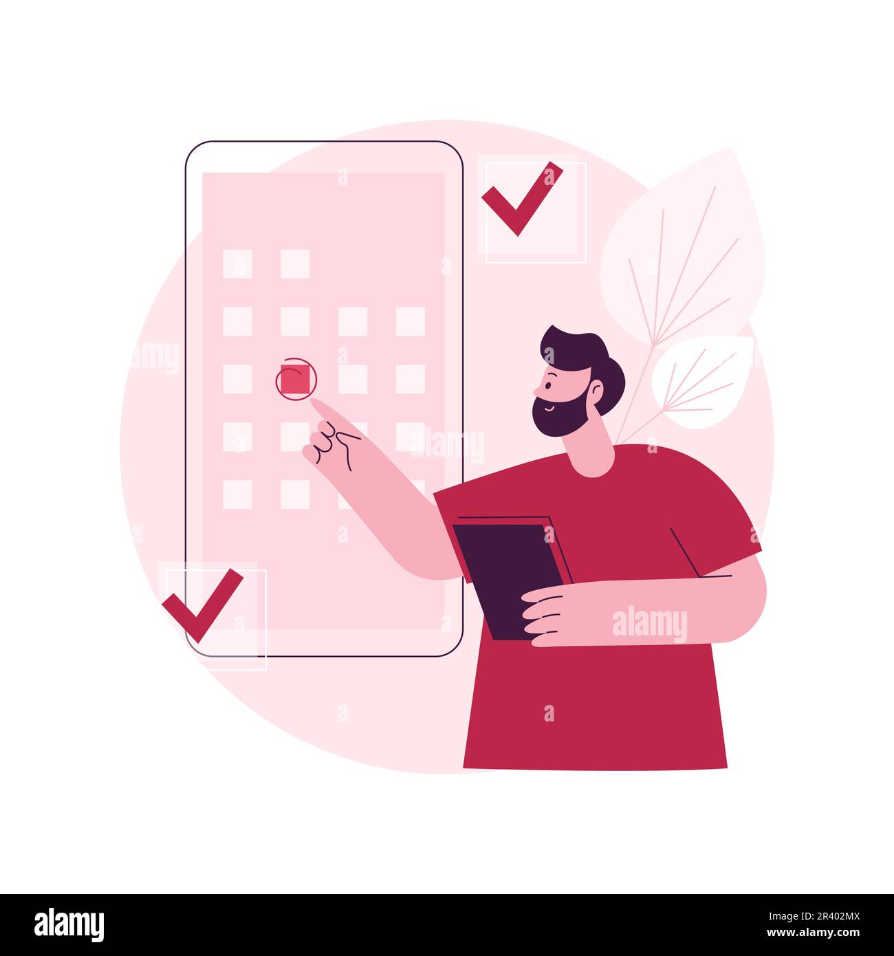 Planning abstract concept vector illustration. Future plan, project ...