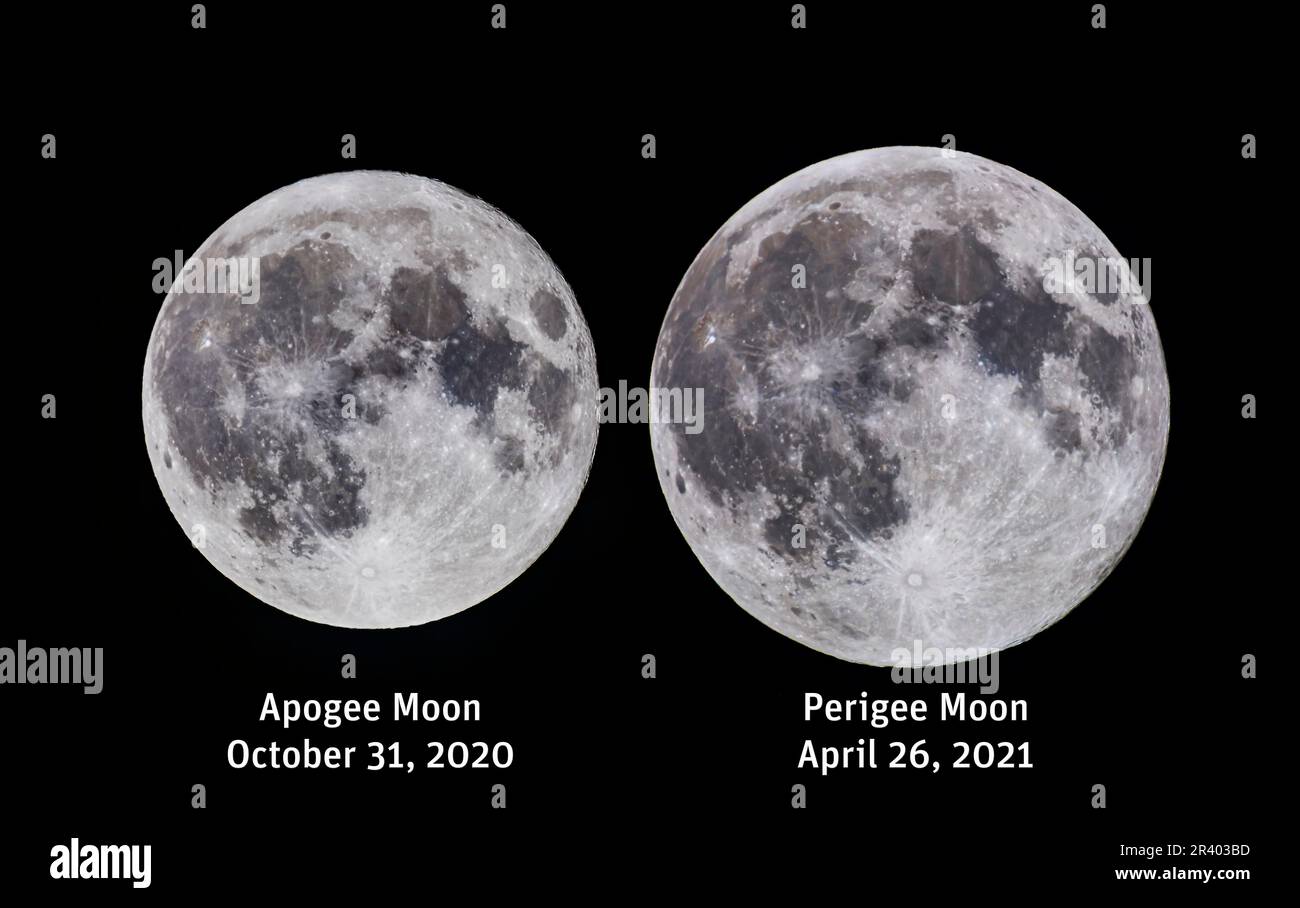 Perigee moon hi-res stock photography and images - Alamy