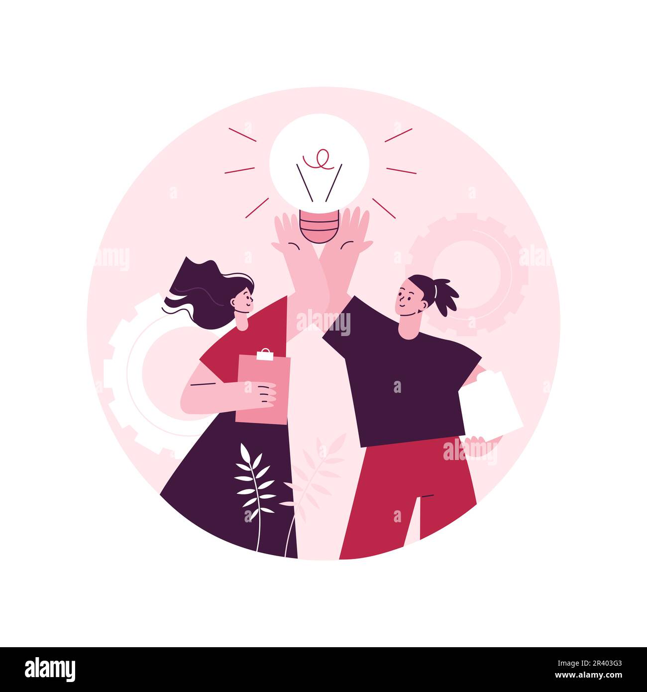 Breakthrough thinking Stock Vector Images - Alamy