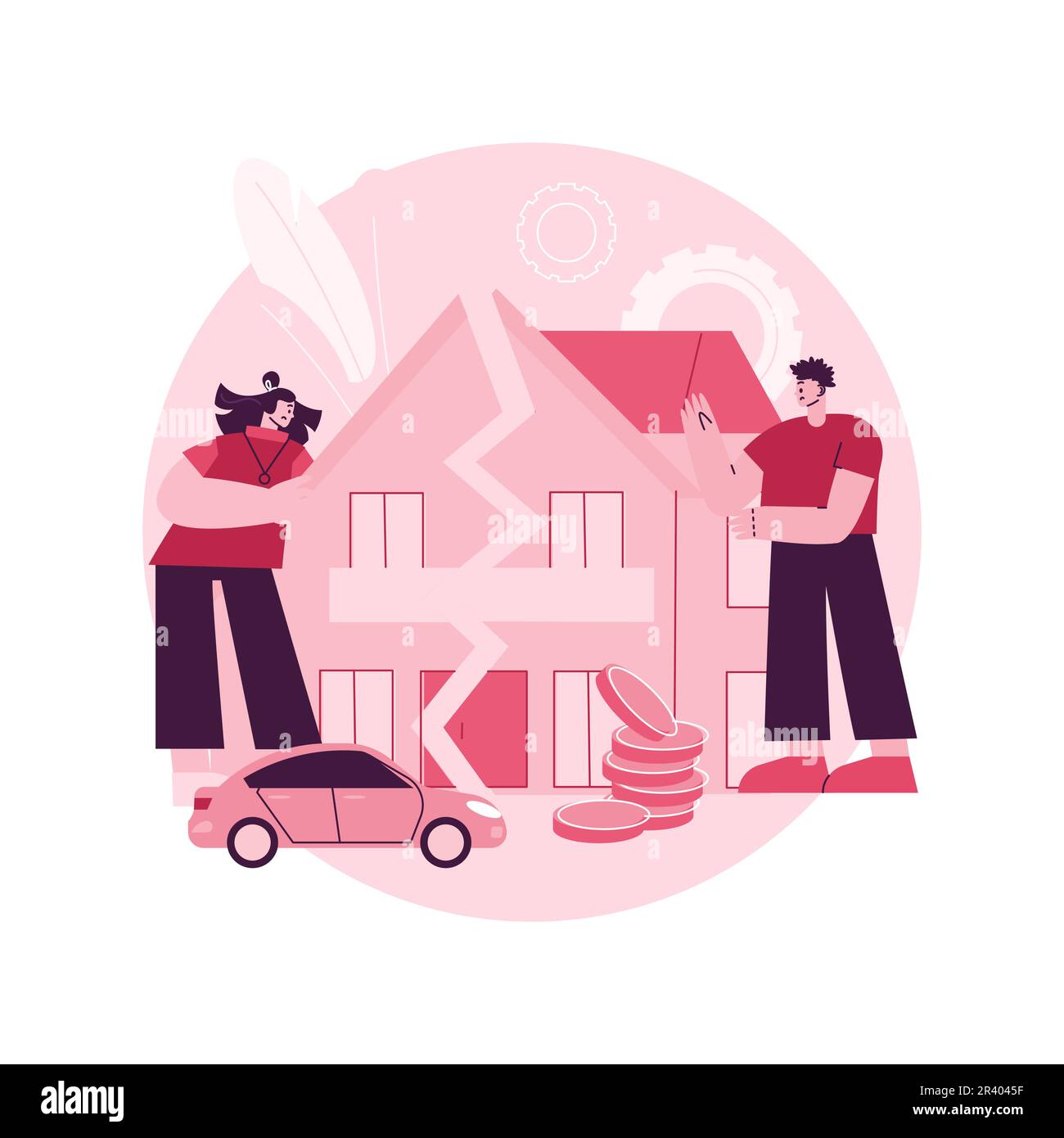 Equal distribution Stock Vector Images - Alamy