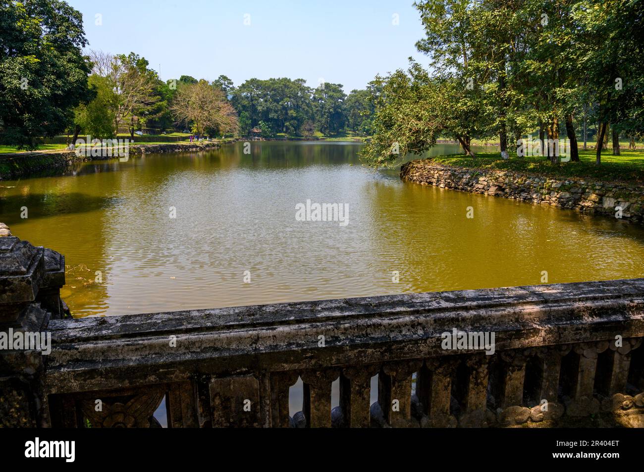 Trung Minh Lake, tomb of Minh Mang complex, the second emperor of the ...
