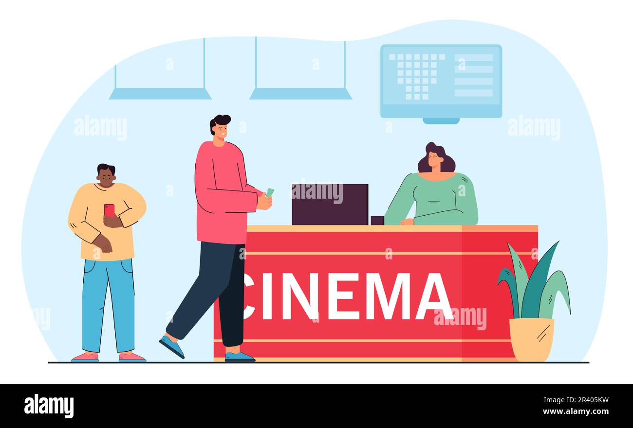 Movie tickets buying entertainment hi-res stock photography and images - Alamy