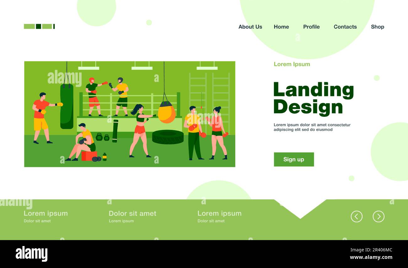 Women boxer Stock Vector Images - Alamy