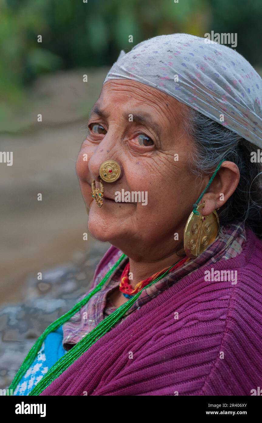 Sikkimese women hi-res stock photography and images - Alamy