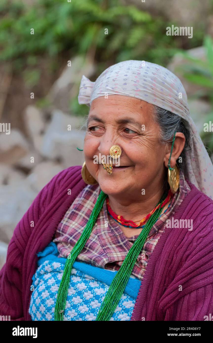 Sikkimese women hi-res stock photography and images - Alamy