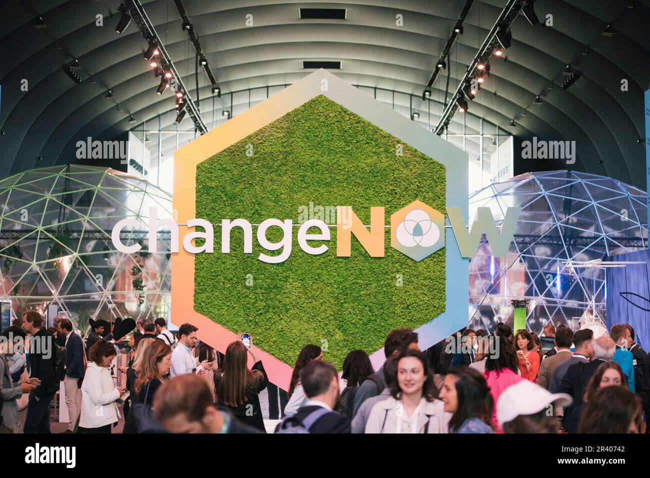 Paris, France. 25th May, 2023. the "changeNOW" summit in Paris, France ...