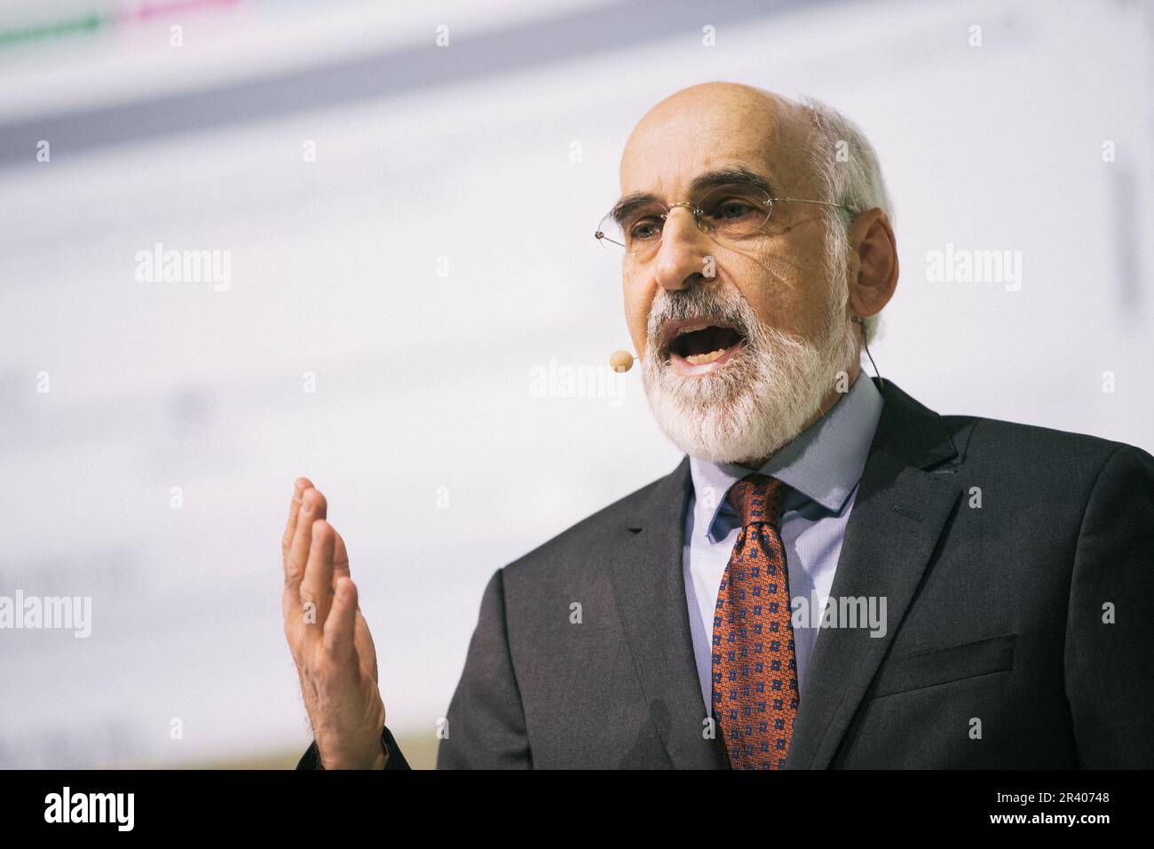 Paris, France. 25th May, 2023. John David Sterman, MIT professor ...