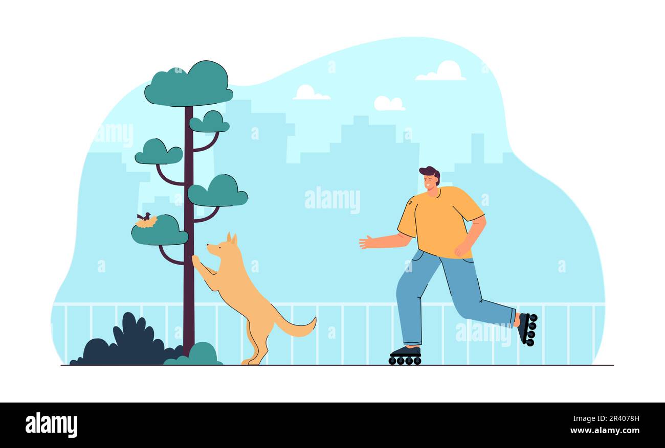 People walk in park on Cut Out Stock Images & Pictures - Alamy