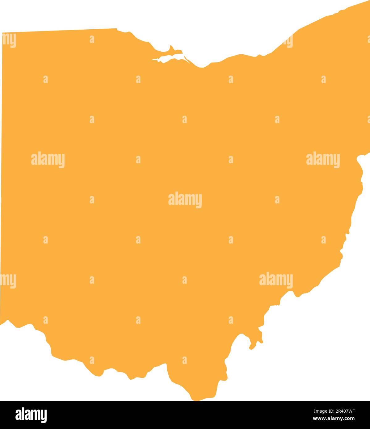 Physical map of ohio hi-res stock photography and images - Alamy