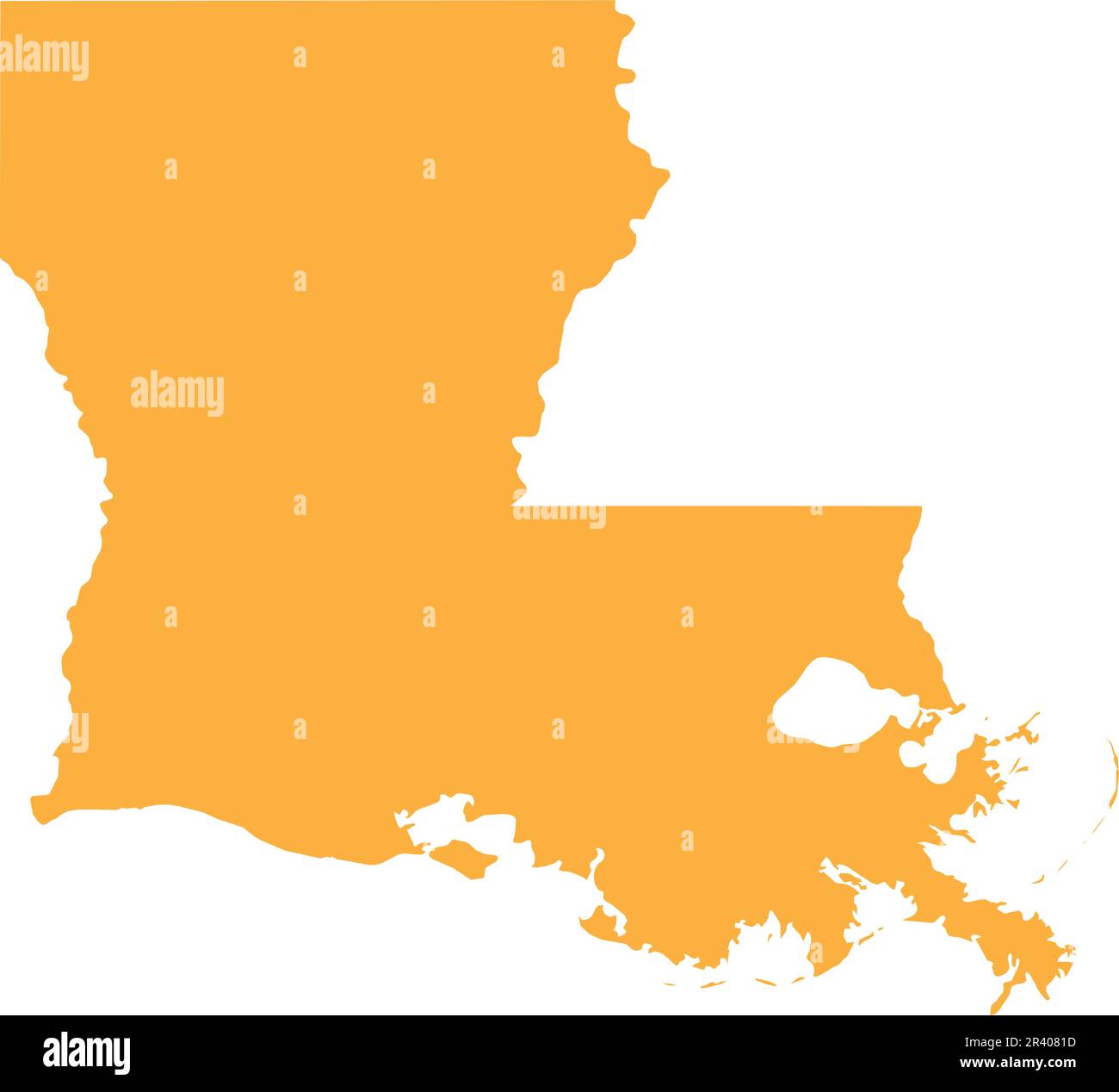 Physical map of louisiana hi-res stock photography and images - Alamy