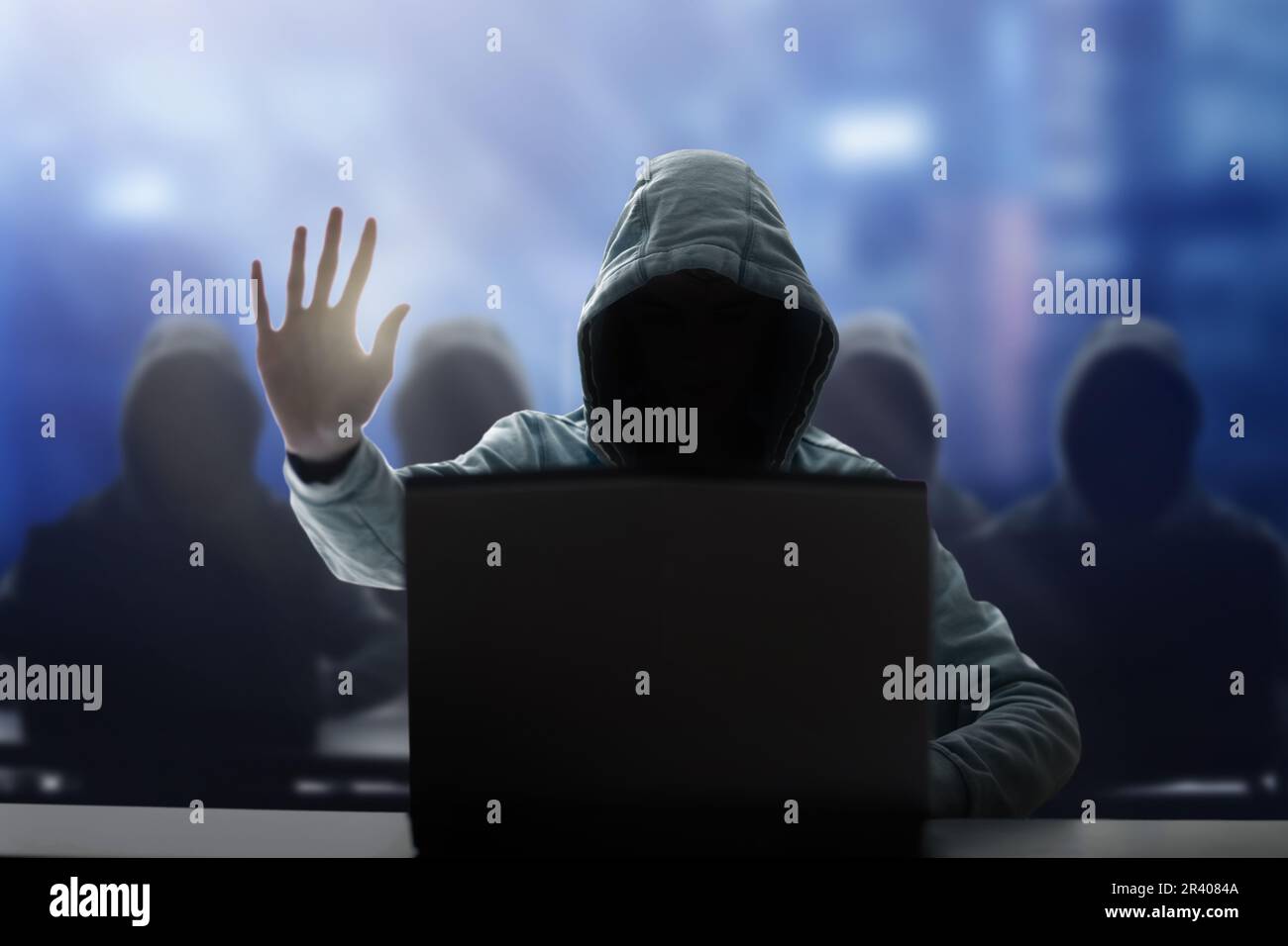 Hacker criminal dark web code malware hi-res stock photography and ...