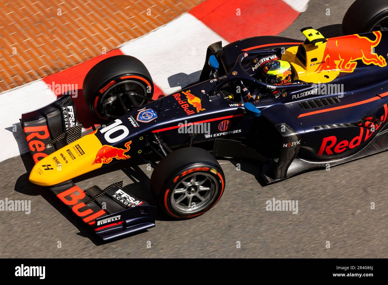 10 HADJAR Isack (fra), Hitech Grand Prix, Dallara F2, action during the ...