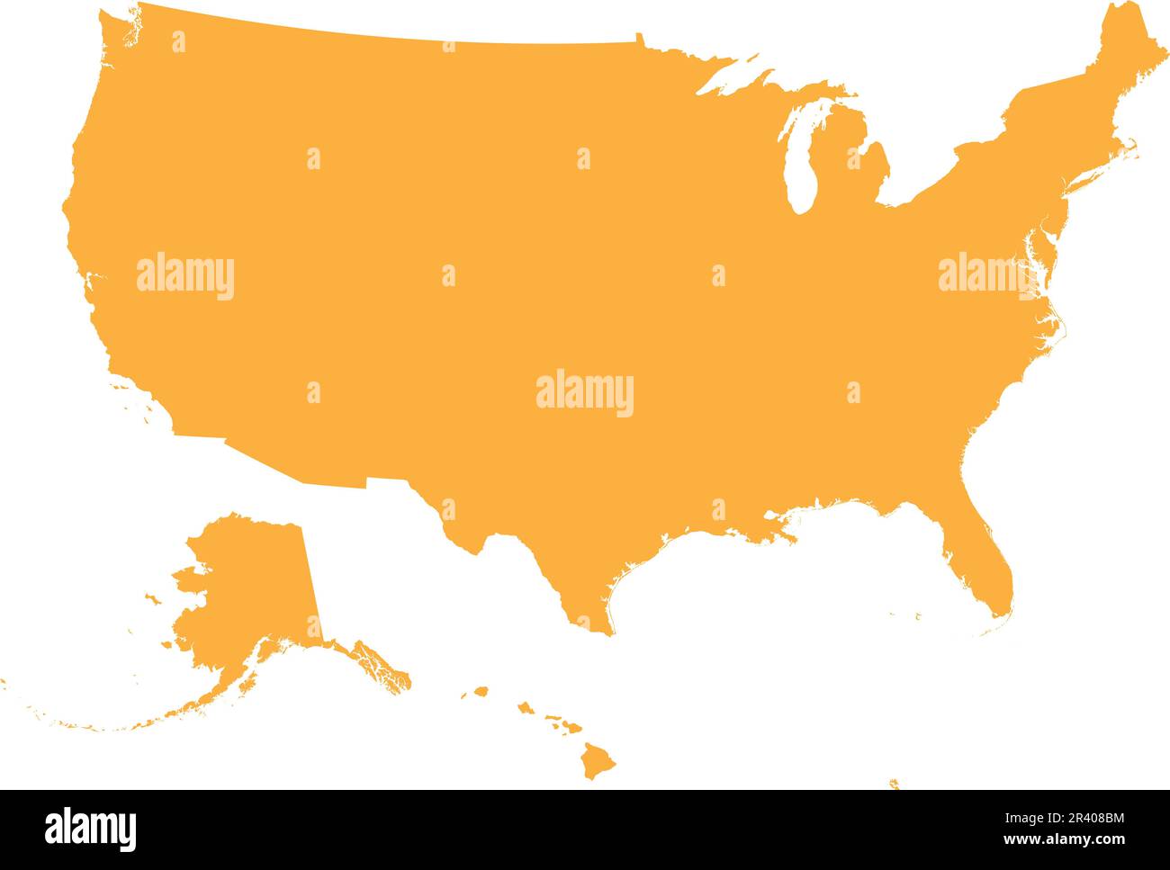 Us flat design orange hi-res stock photography and images - Alamy