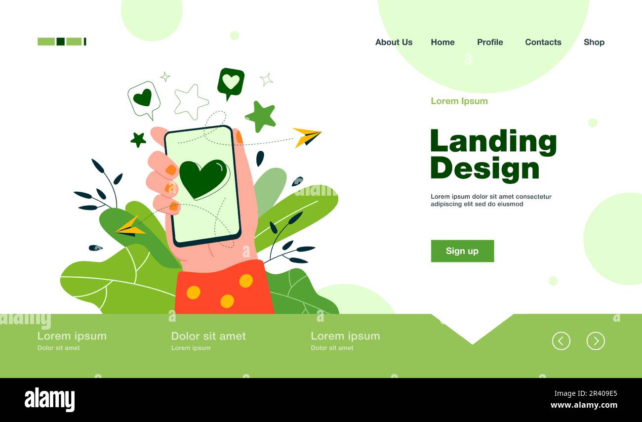 Addiction isolated female hand Stock Vector Images - Alamy