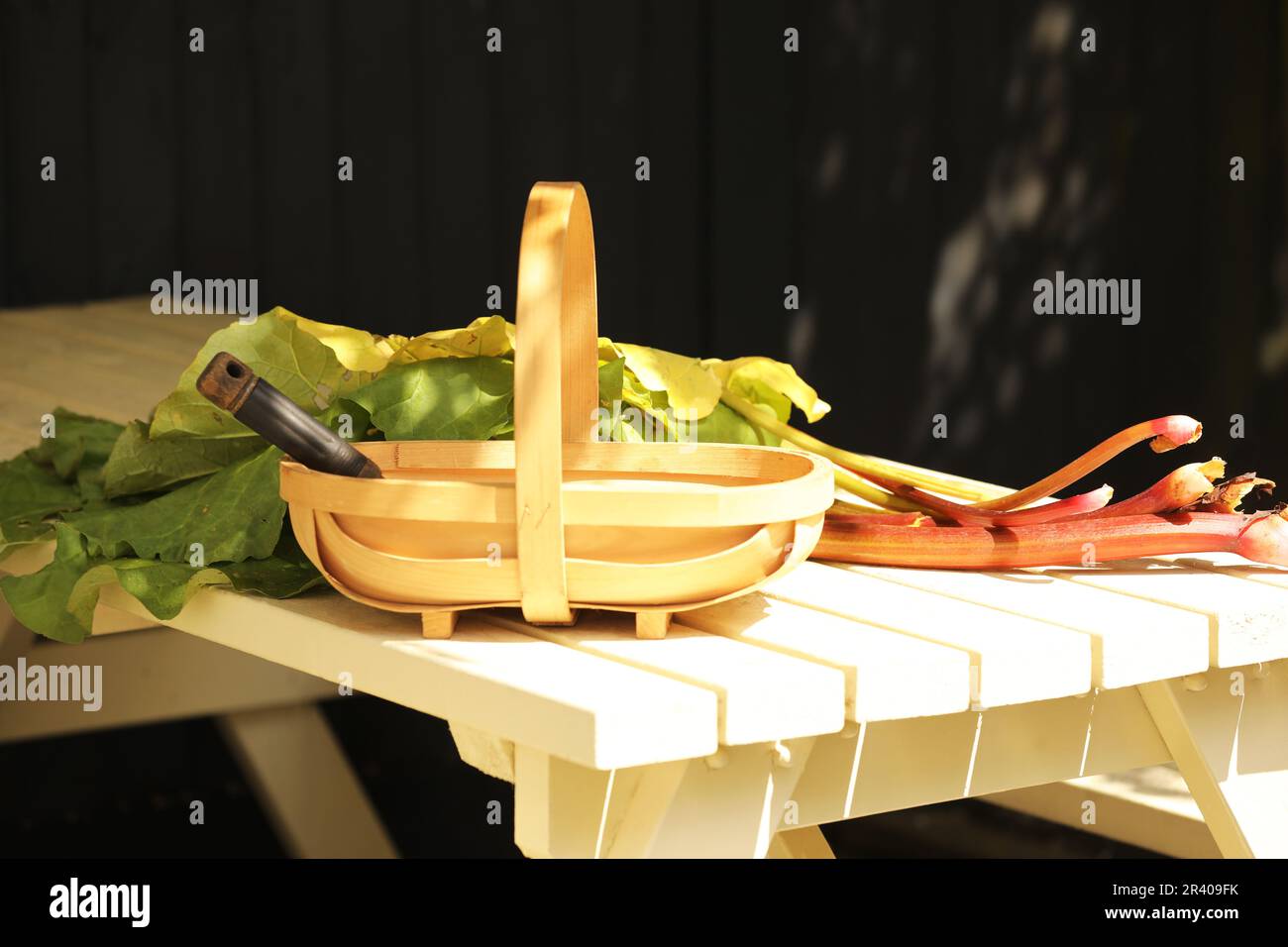 Green garden trug hi-res stock photography and images - Alamy