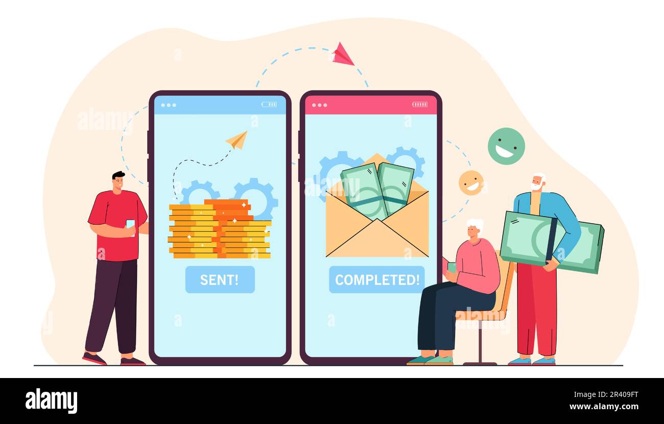 Adult man elderly mother Cut Out Stock Images & Pictures - Alamy