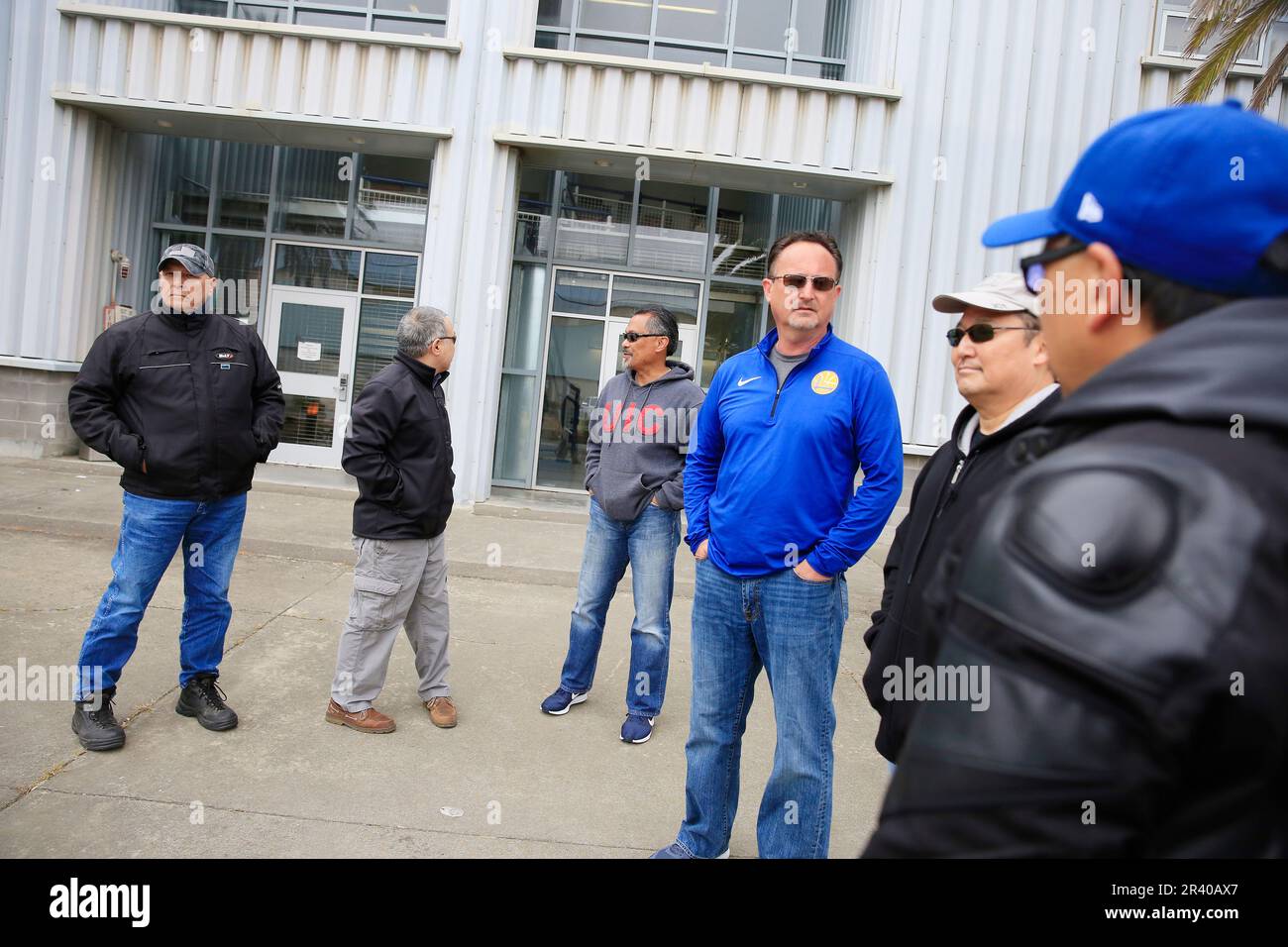 Paul Swiatko (l to r), Richard Tong, Mel Bautista, Mark Madsen, Victor ...