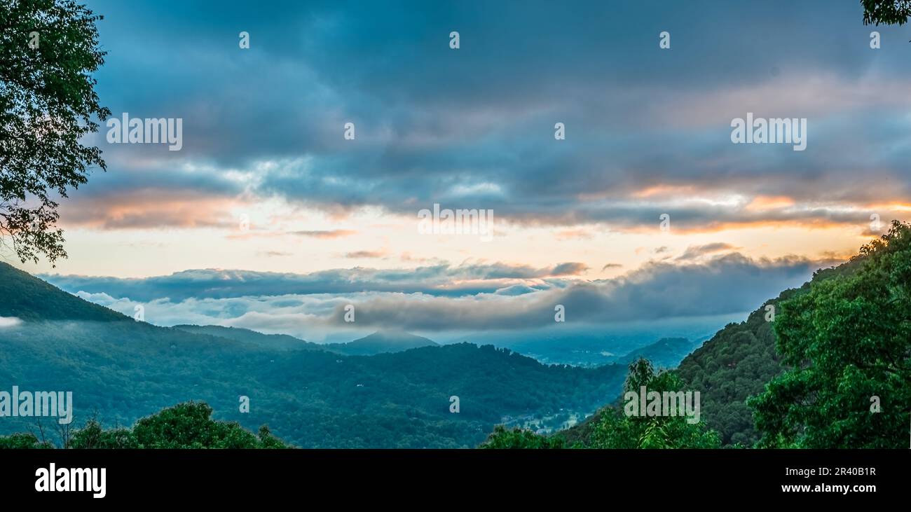 Beautiful nature landscape scenes at maggie valley north carolina Stock ...