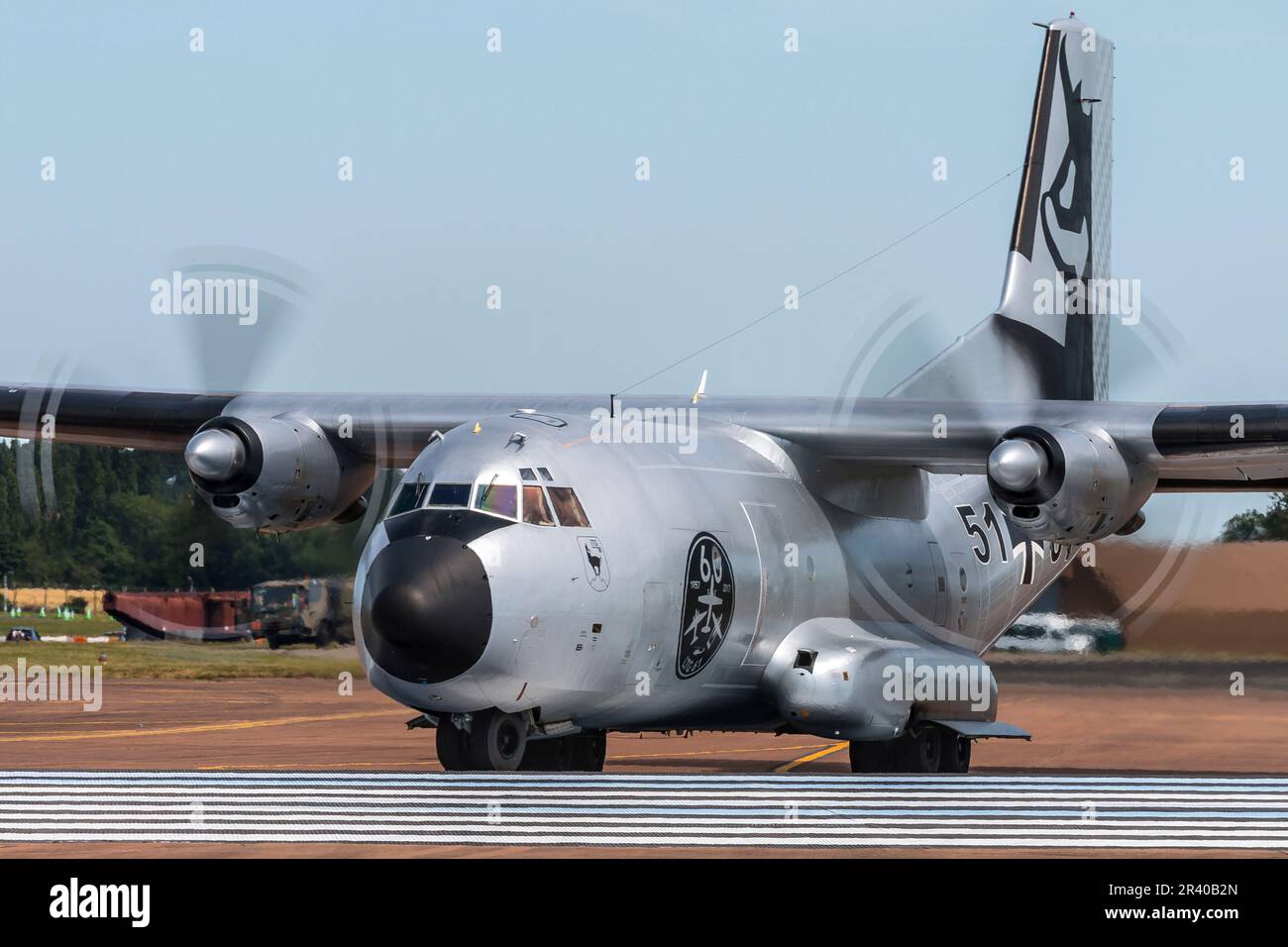 A C-160D transport plane of the German Air Force Stock Photo - Alamy