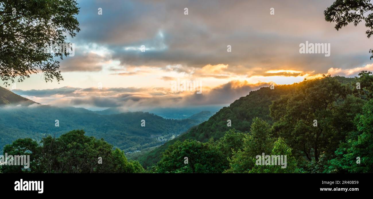 Beautiful nature landscape scenes at maggie valley north carolina Stock ...