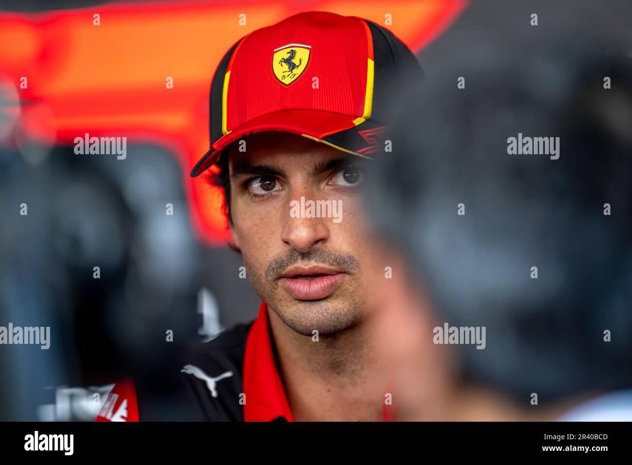 Monte Carlo, Monaco, May 25, Carlos Sainz, from Spain competes for ...
