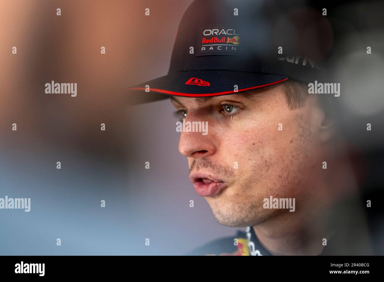 Monte Carlo, Monaco, May 25, Max Verstappen, from Netherlands competes ...