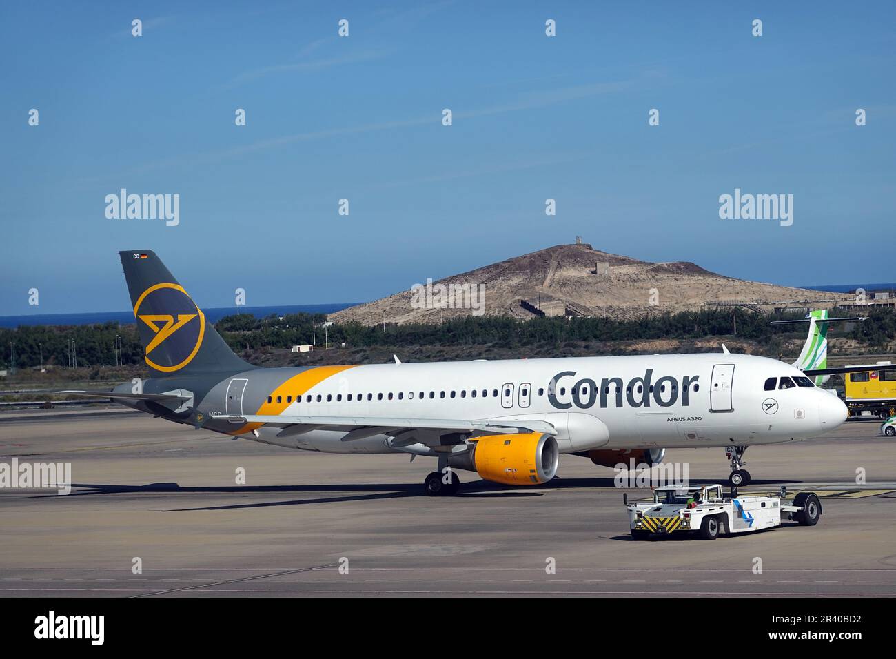 Airbus A310 of Condor airline at Las Palmas airport Stock Photo - Alamy