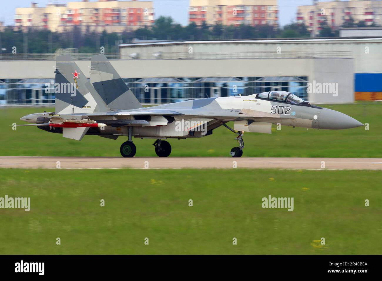 Su 35 air superiority aircraft hi-res stock photography and images - Alamy