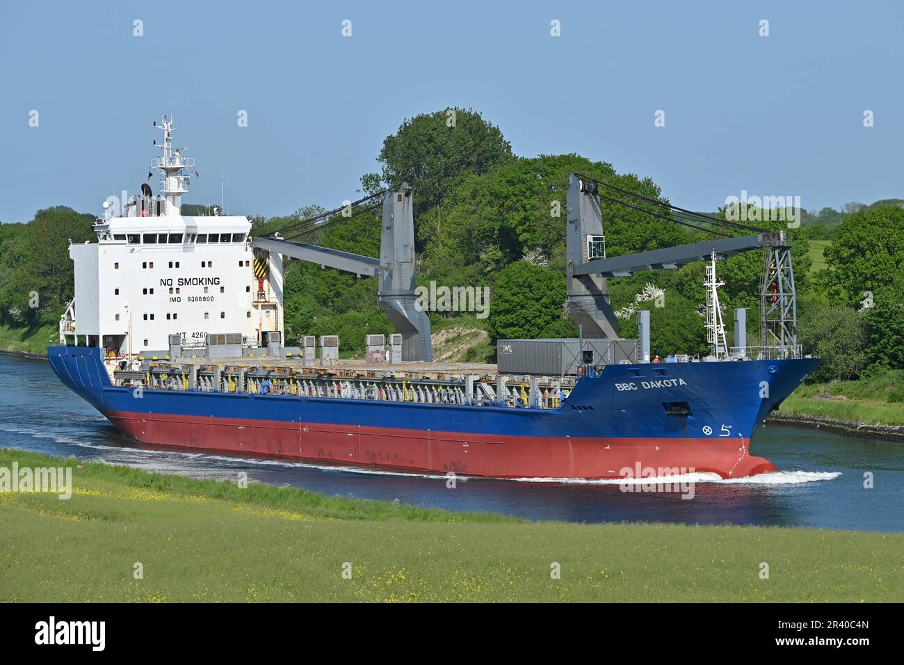 General Cargo Ship BBC DAKOTA at the Kiel Canal Stock Photo - Alamy