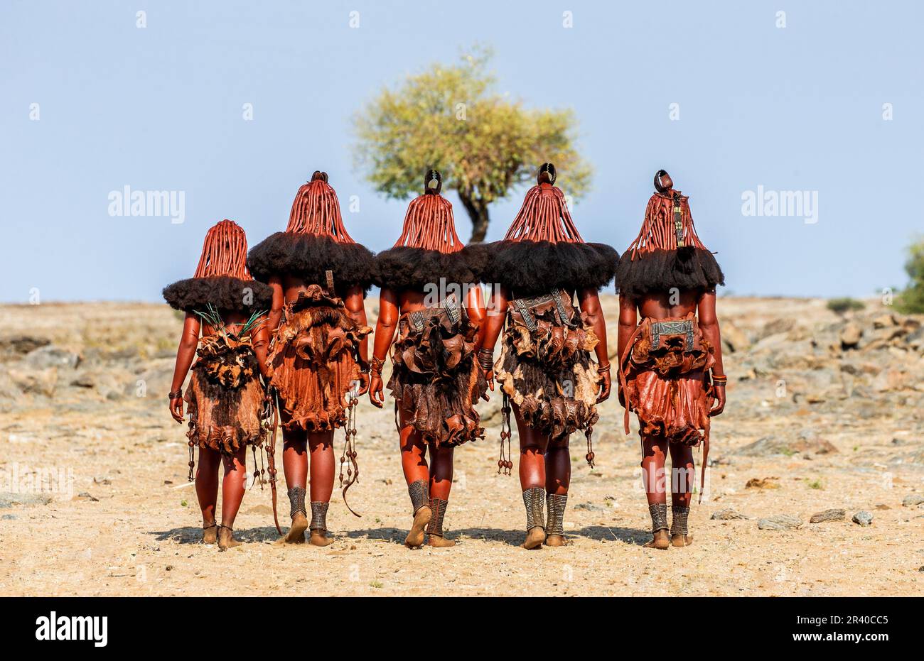 Himba tribe women hi-res stock photography and images - Alamy
