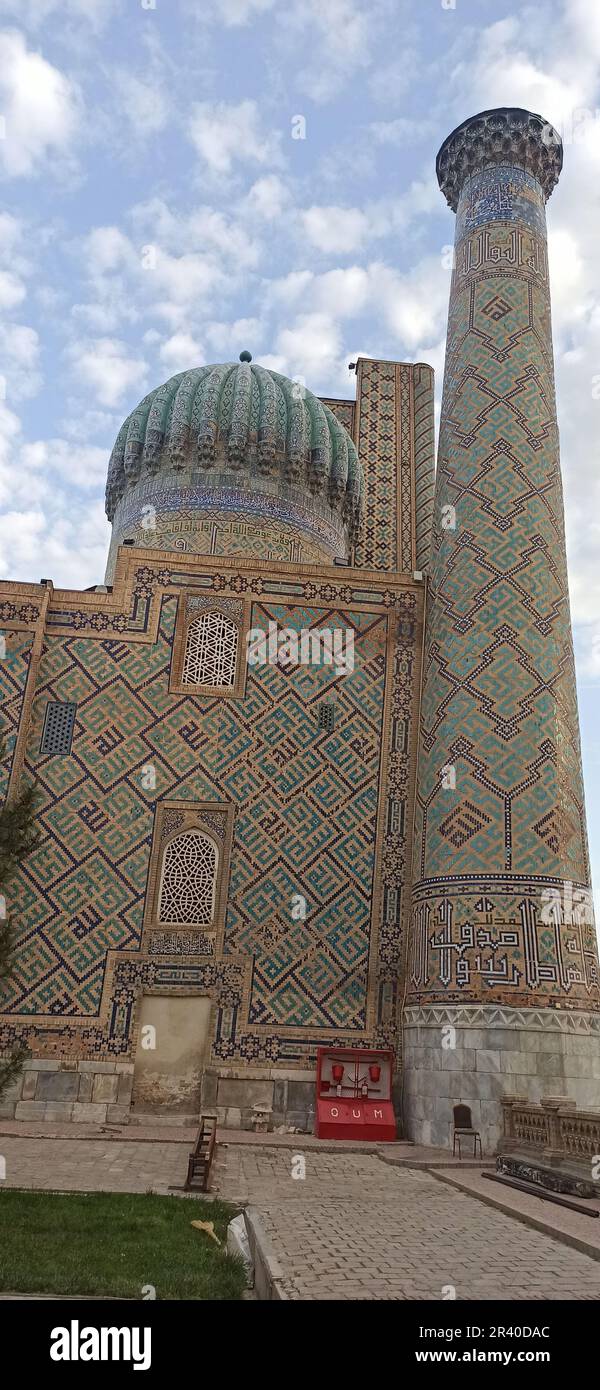 in Uzbekistan the antique silk road and the history Stock Photo - Alamy