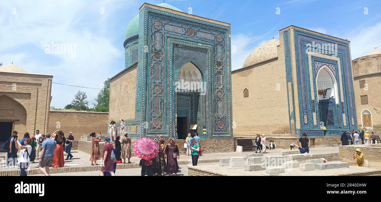 in Uzbekistan the antique silk road and the history Stock Photo - Alamy