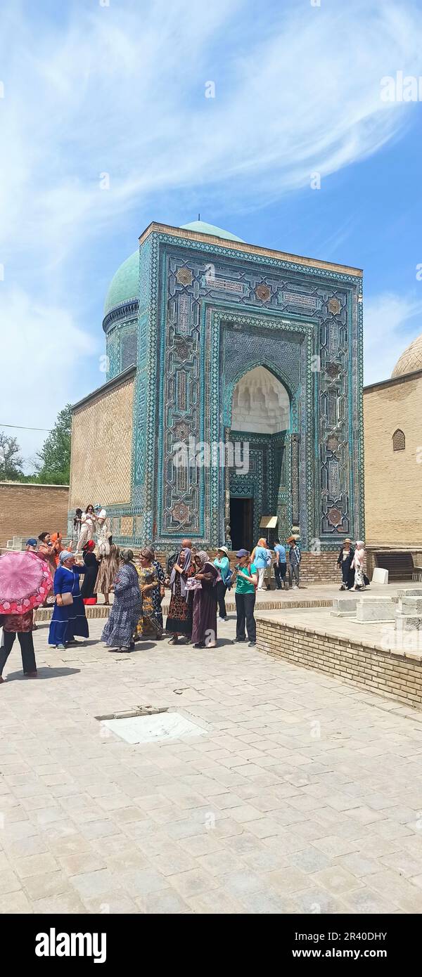 in Uzbekistan the antique silk road and the history Stock Photo - Alamy