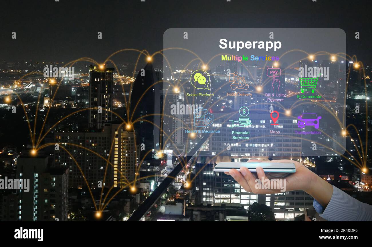 Superapps hi-res stock photography and images - Alamy