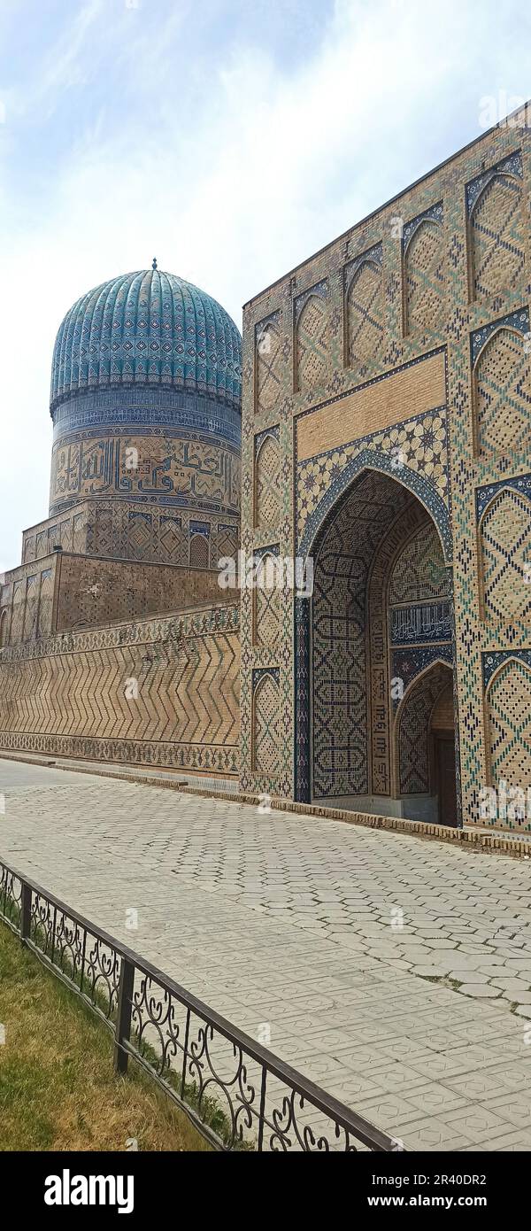 in Uzbekistan the antique silk road and the history Stock Photo - Alamy