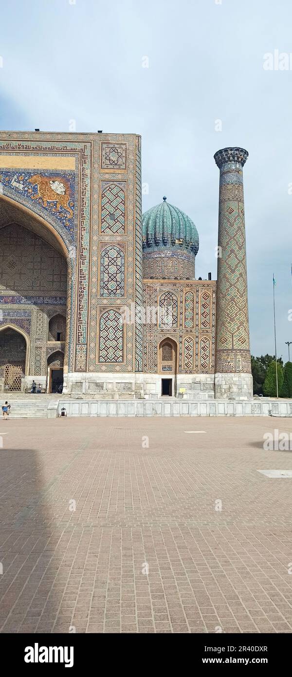 in Uzbekistan the antique silk road and the history Stock Photo - Alamy