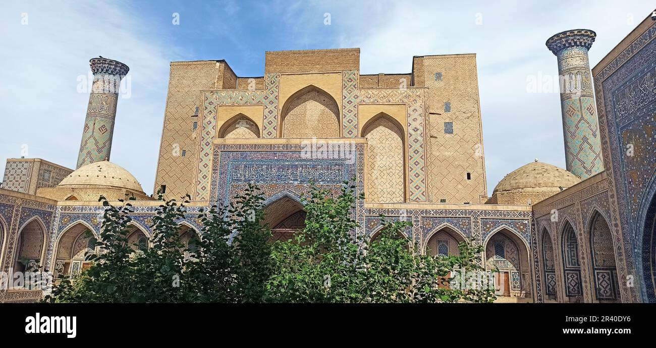 in Uzbekistan the antique silk road and the history Stock Photo - Alamy