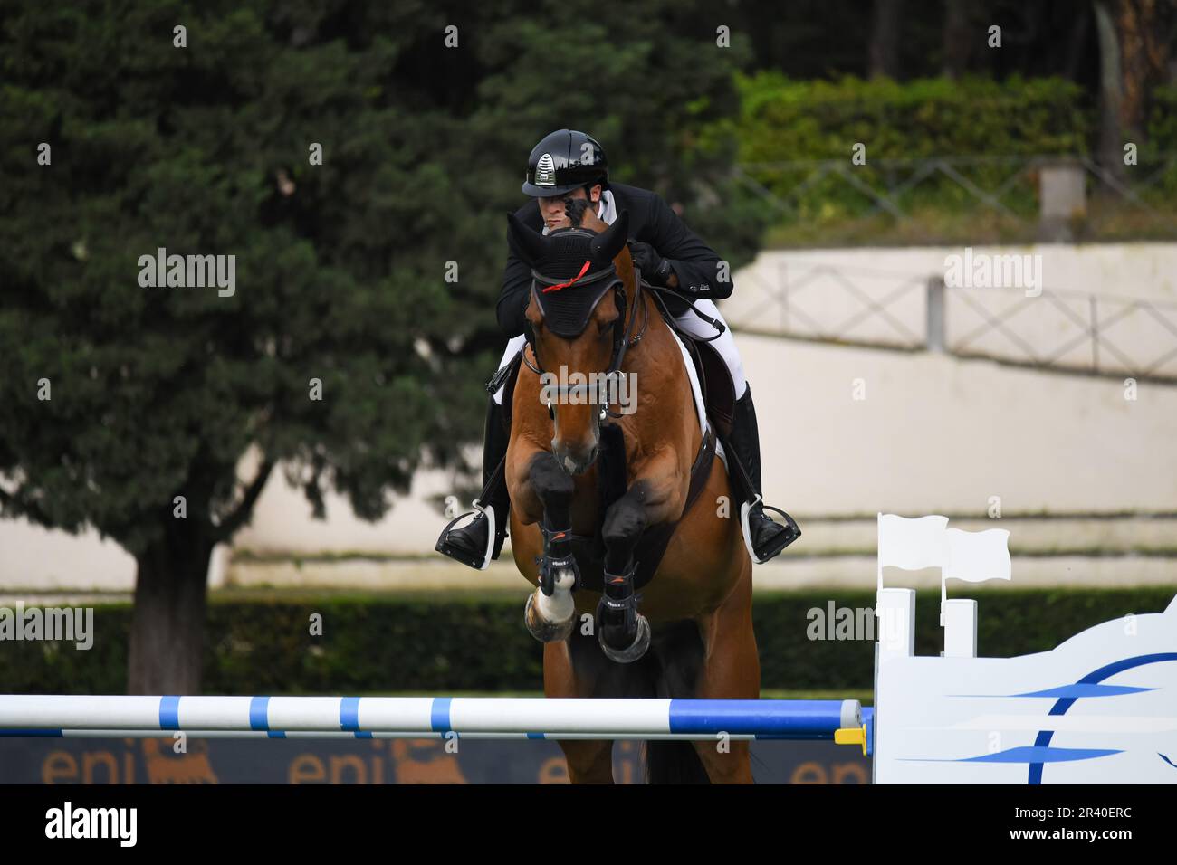 CSIO Roma 2023, Piazza di Siena, Rome, Italy, may 25 2023. Equestrian ...